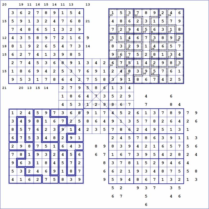 Print At Home Loco Sudoku Kappa Puzzles Printable Loco Sudoku Print 